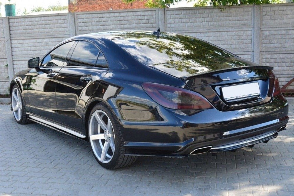 Maxton Design - Rear Side Splitters Mercedes Benz CLS-Class C218 AMG ...