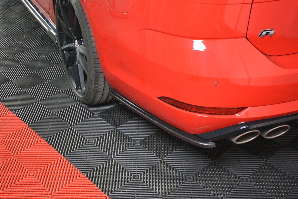 Maxton Design - Rear Side Splitters V.1 Volkswagen Golf R MK7.5 Variant ...