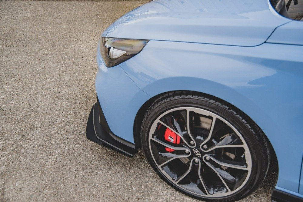 Maxton Design - Racing Durability Front Splitter + Flaps Hyundai I30N ...