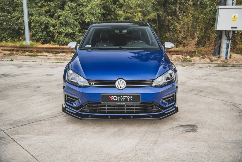 Maxton Design - Racing Durability Front Splitter + Flaps Volkswagen ...
