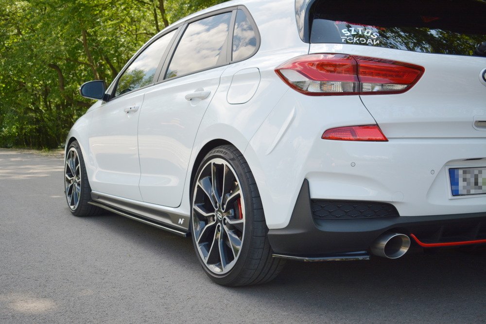 Maxton Design - Side Skirts Diffusers V.1 Hyundai I30N MK3 Hatchback ...