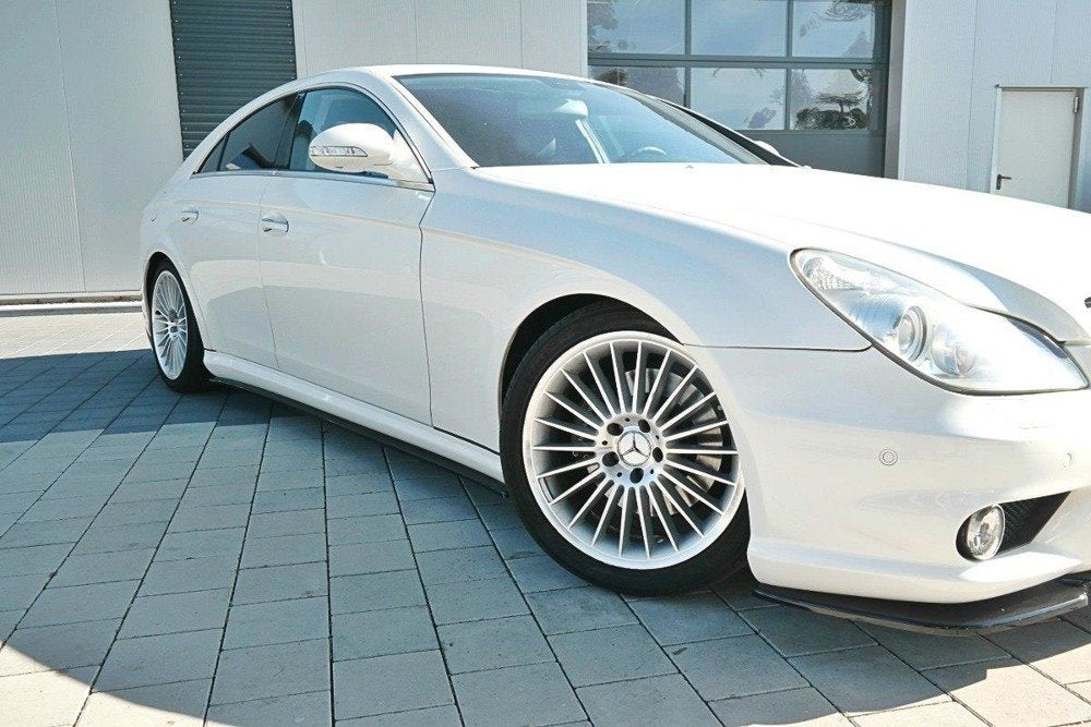 Maxton Design - Side Skirts Diffusers Mercedes Benz CLS 55 AMG C219 ...
