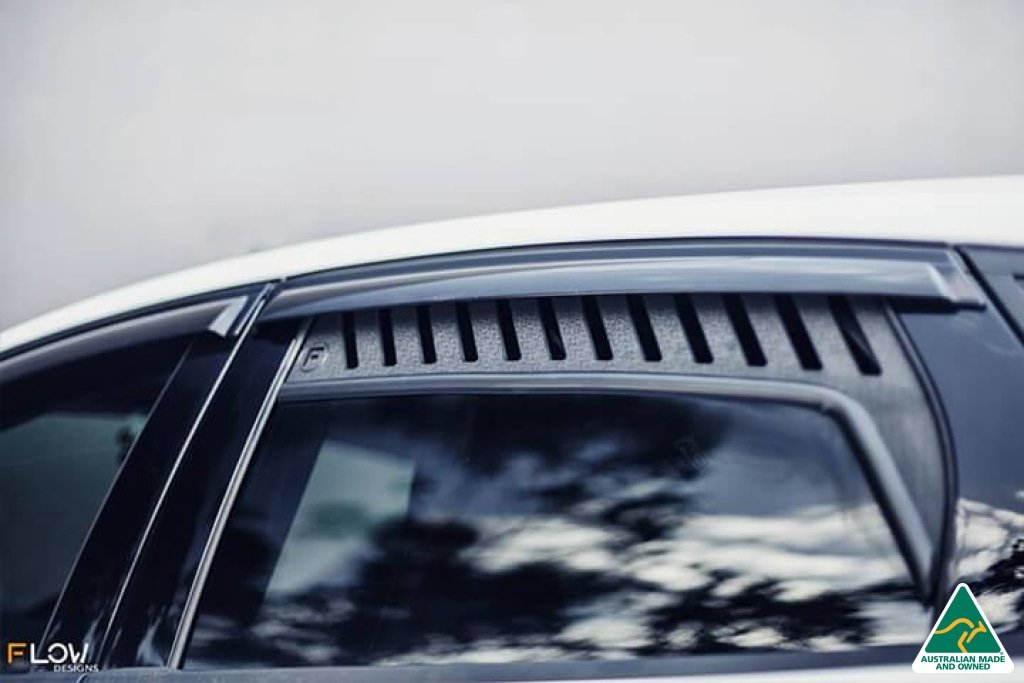 Flow Designs - Rear Window Vents Ford Focus MK3 & MK3.5 | Royal Body Kits