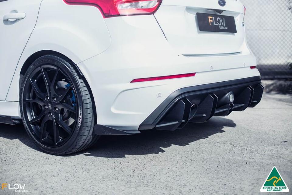 Flow Designs - Rear Diffuser Ford Focus RS Mk3 | Royal Body Kits