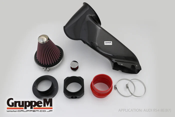 GruppeM - Carbon Fiber Air Intake Audi RS4 B7 | Royal Body Kits