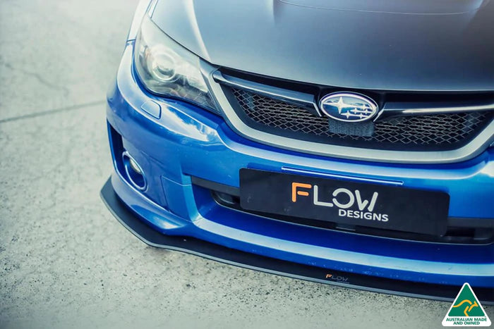 Flow Designs - Front Splitter Subaru Impreza WRX / STI Mk3 Hatchback ...