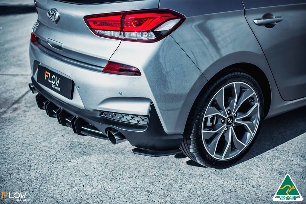 Flow Designs - Rear Diffuser Hyundai I30 N-Line Mk3 | Royal Body Kits