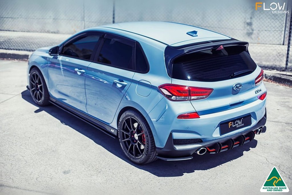 Flow Designs - Rear Diffuser Hyundai I30N Hatchback Mk3 (Pre-Facelift ...
