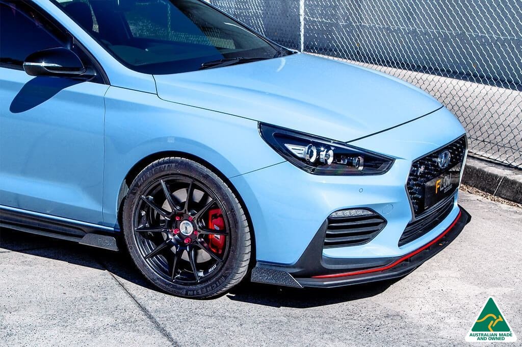 Flow Designs - Front Splitter Hyundai I30N Hatchback MK3 (Pre-Facelift ...