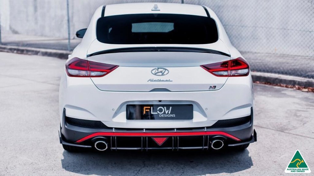 Flow Designs - Rear Splitters Hyundai I30N Fastback Mk3 | Royal Body Kits