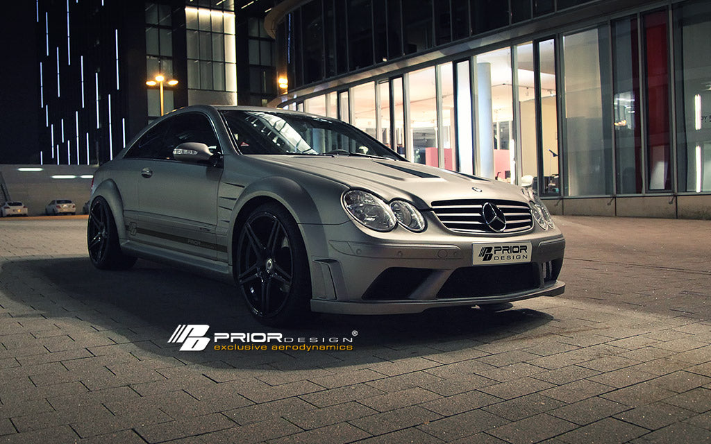 Prior Design - Wide Body Kit Black Edition Mercedes Benz CLK-Class W209 ...
