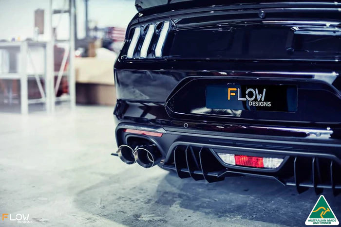 Flow Designs - Rear Diffuser Ford Mustang GT S550 FN | Royal Body Kits