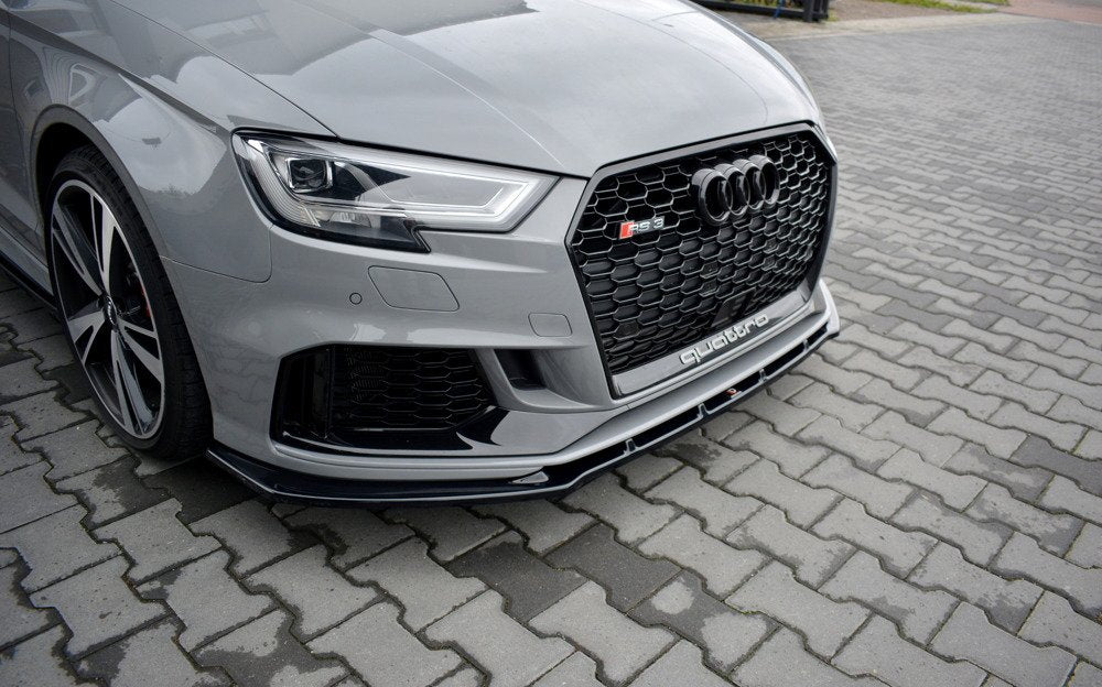Maxton Design - Front Splitter V.1 Audi RS3 8V FL Sedan | Royal Body Kits