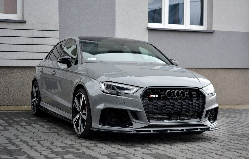 Maxton Design - Front Splitter V.1 Audi RS3 8V FL Sedan | Royal Body Kits