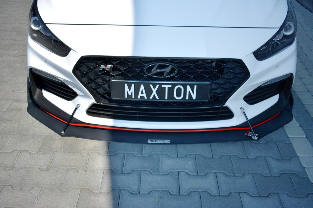 Maxton Design - Front Racing Splitter Hyundai I30N MK3 Hatchback ...