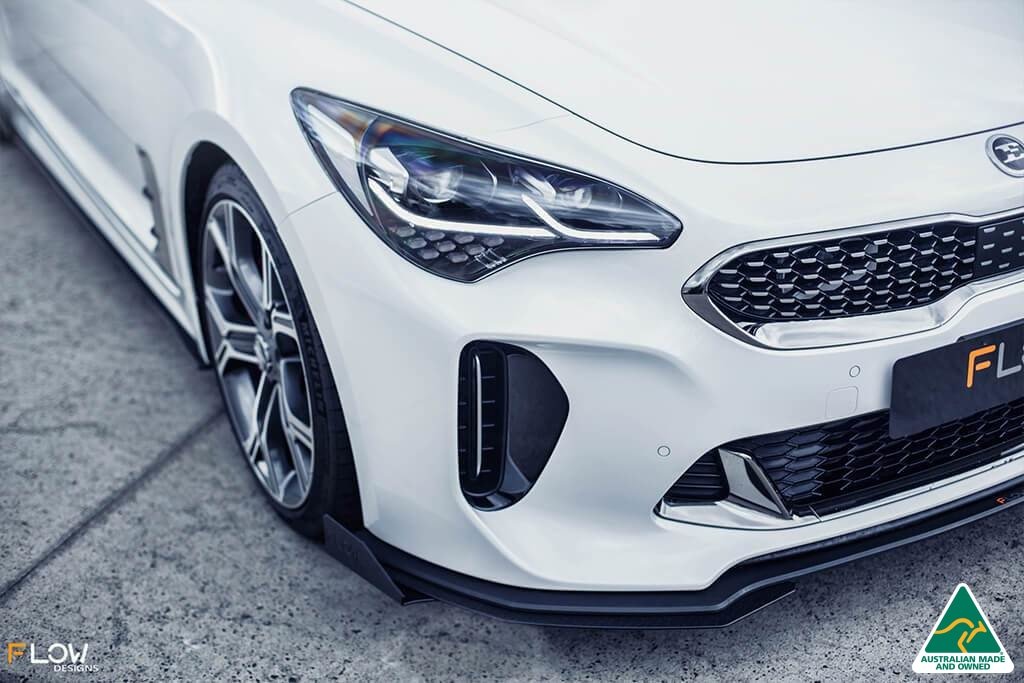 Flow Designs - Front Splitter Kia Stinger GT | Royal Body Kits