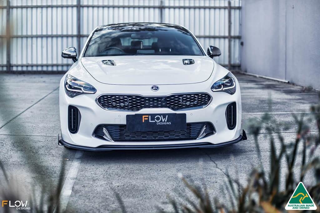 Flow Designs - Front Splitter Kia Stinger GT | Royal Body Kits