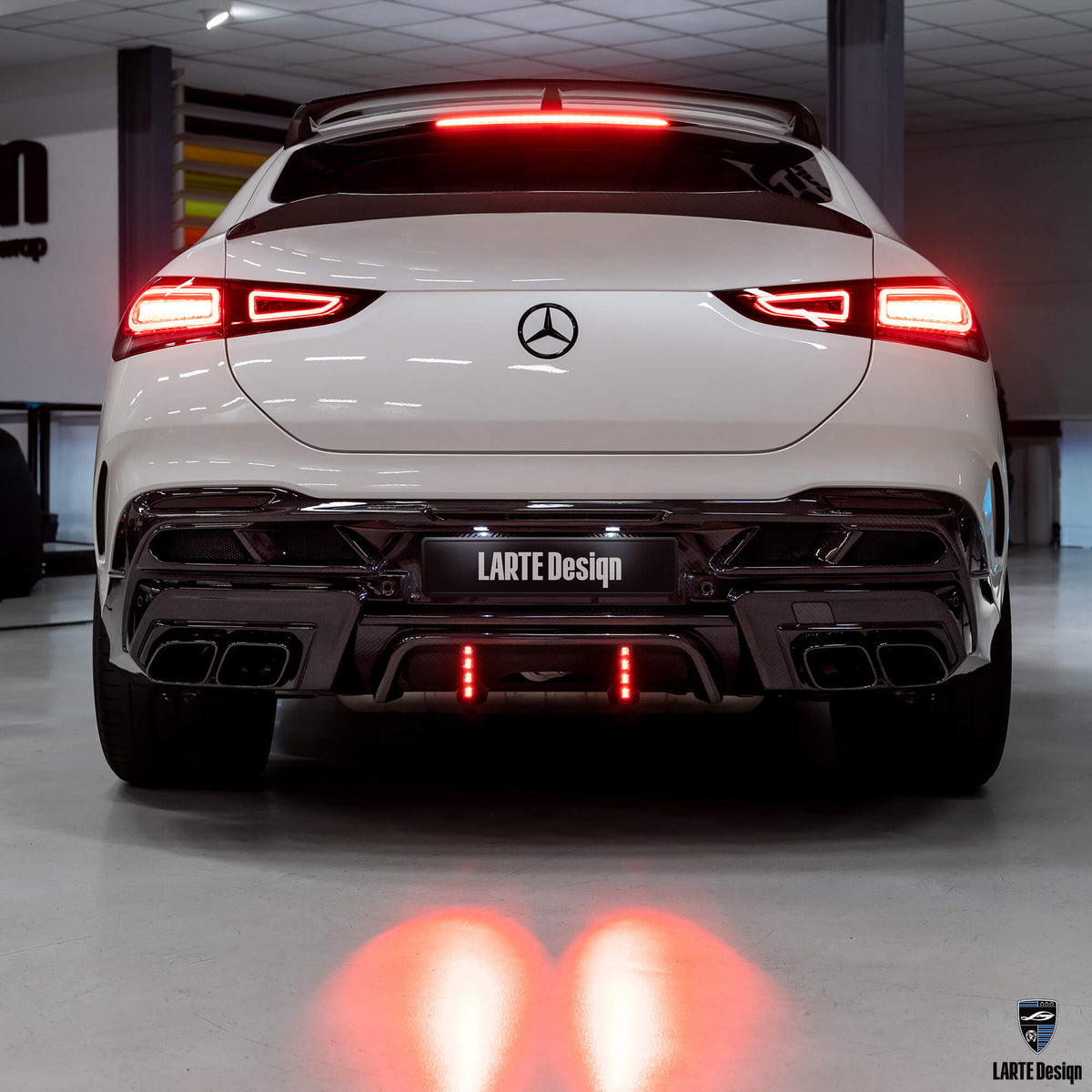 Larte Design - Rear Diffuser Mercedes Benz GLE63/S AMG Coupe C167 ...